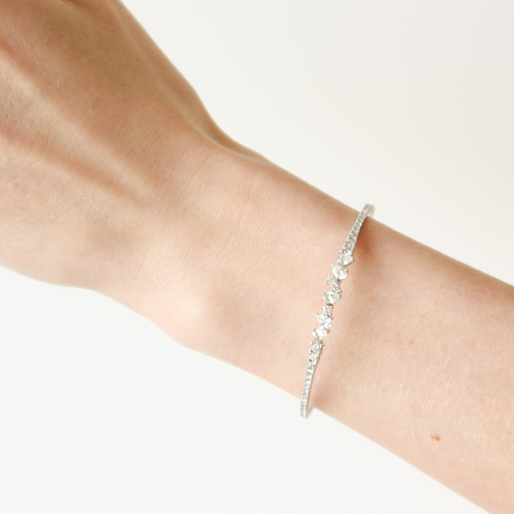 Diana Diamond Bangle – Juliet Aurel