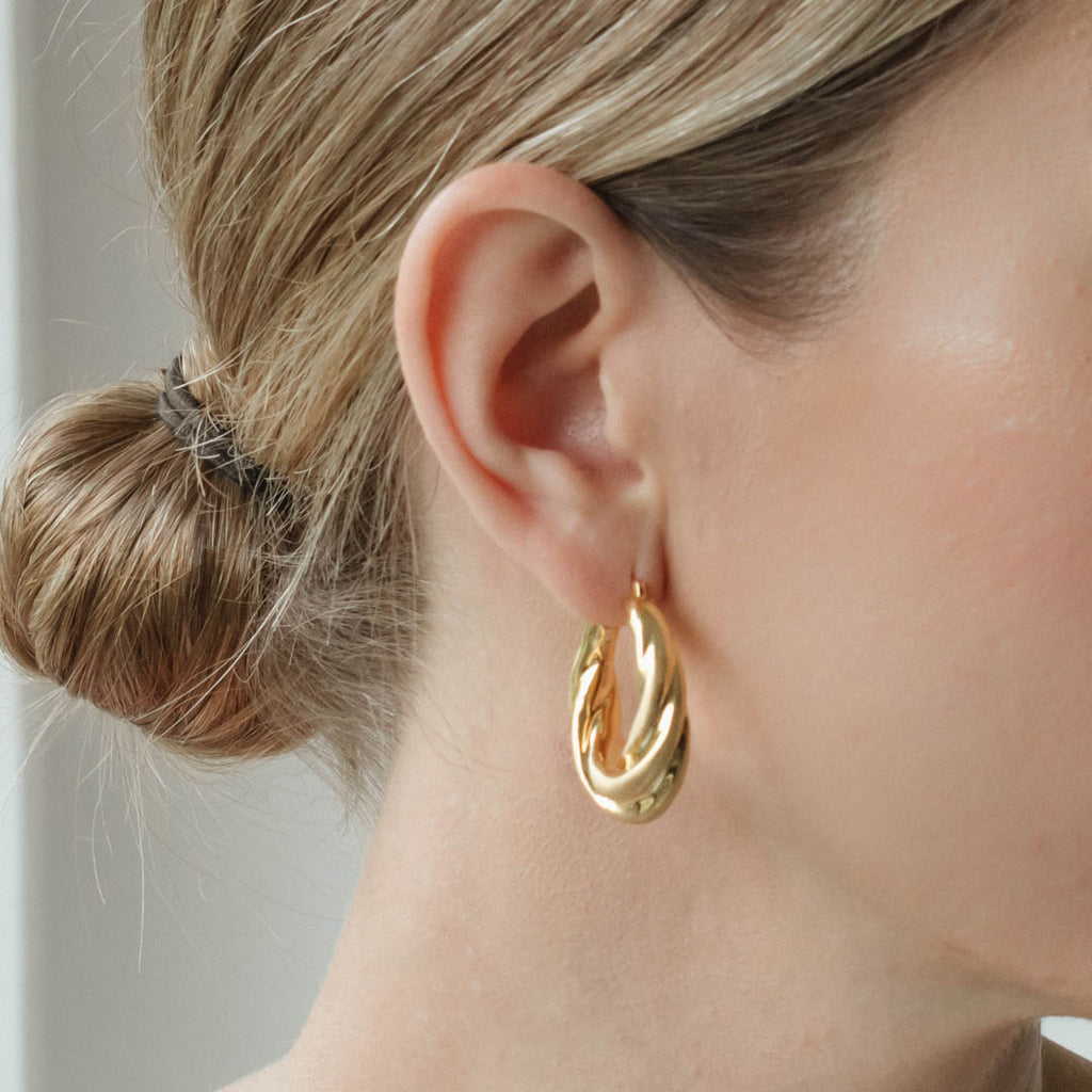 Creta Bold Hoops – Juliet Aurel