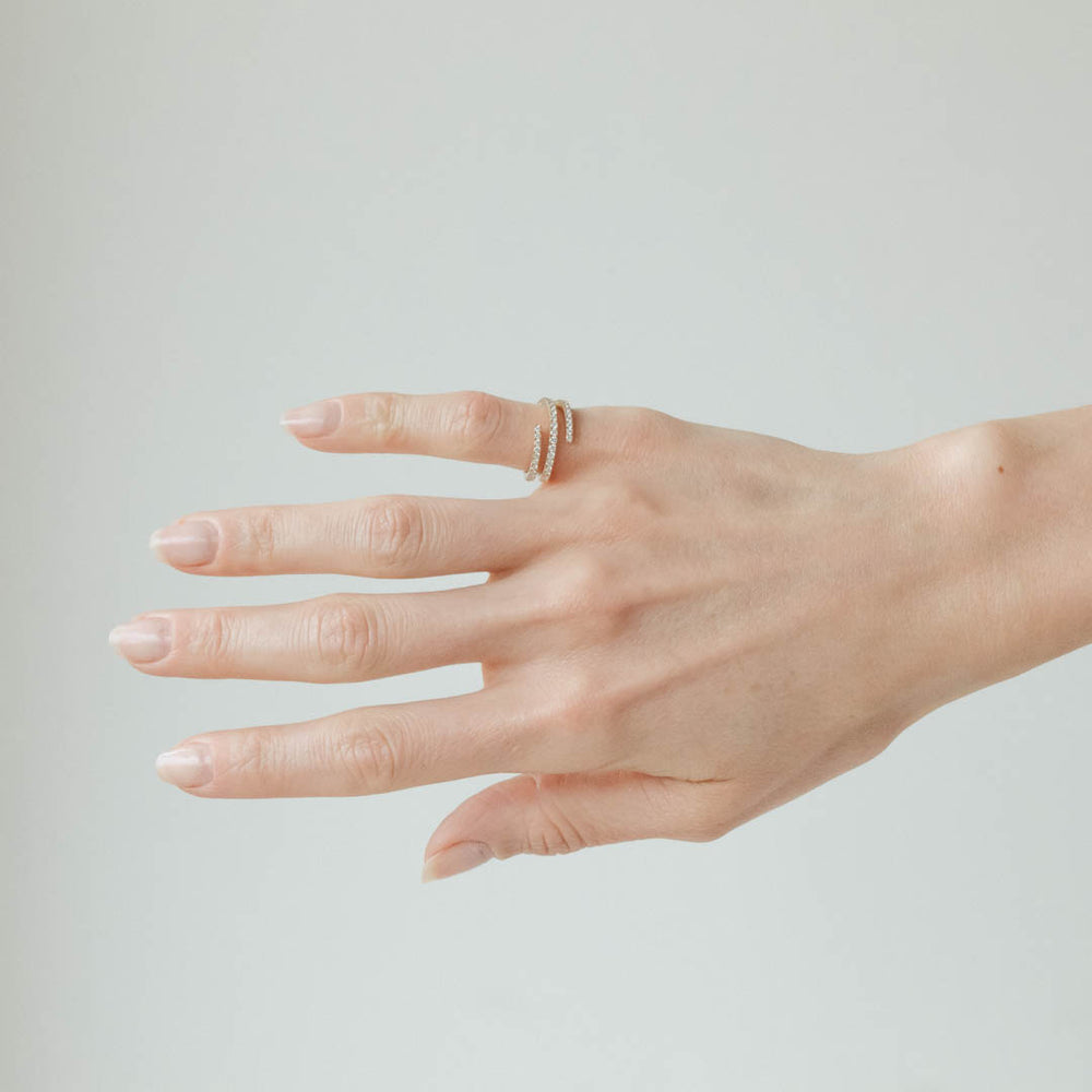 Josephine Diamond Pinky Ring – Juliet Aurel
