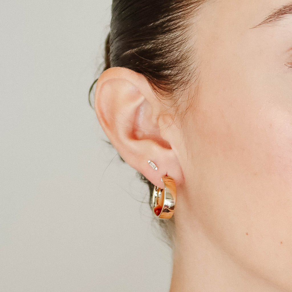Classic Bold Hoops – Juliet Aurel
