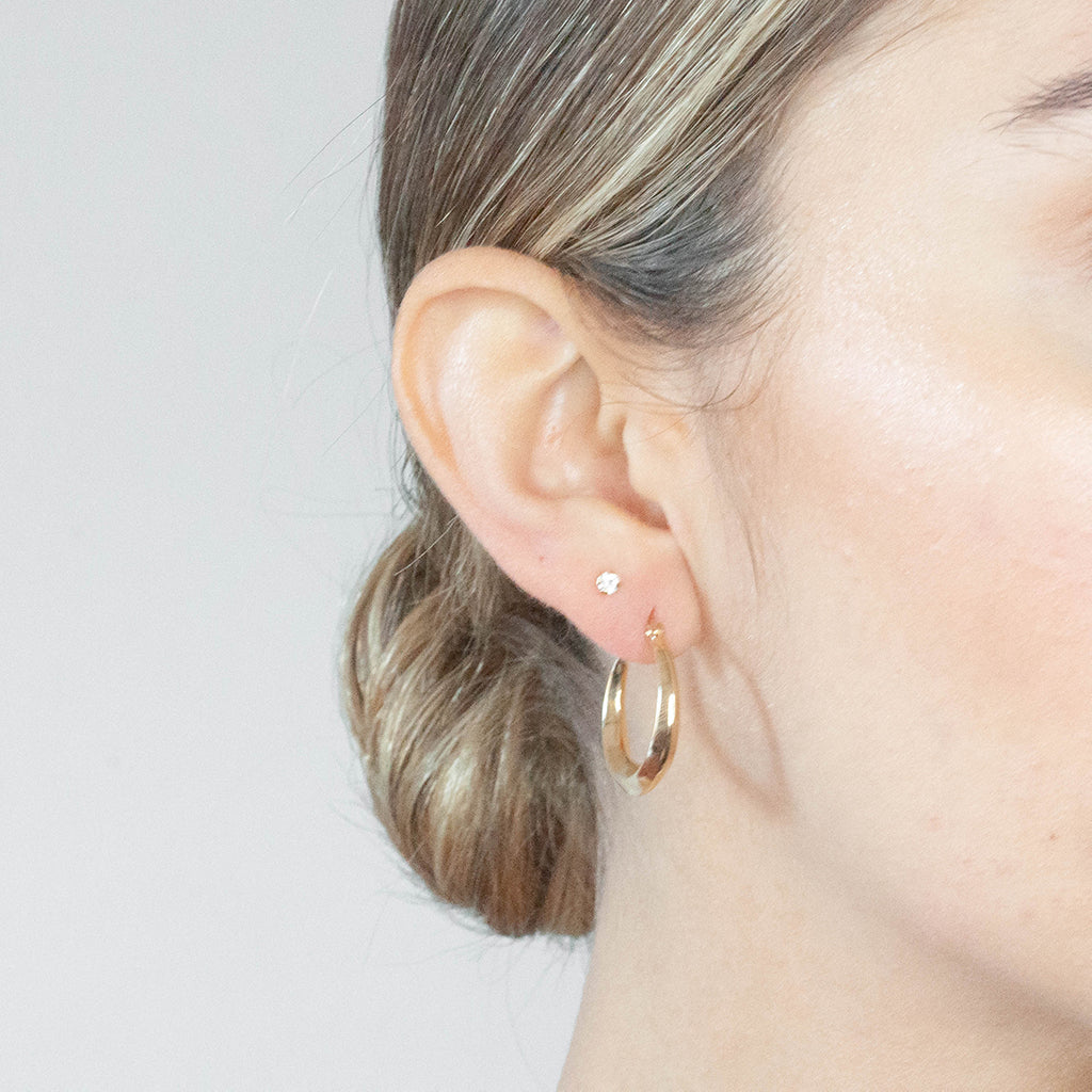 Calista Hoops Small – Juliet Aurel